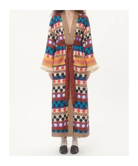 Valentino Garavani Polka Dot Print Robe