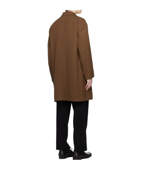 Auralee Long-sleeved Wool Coat