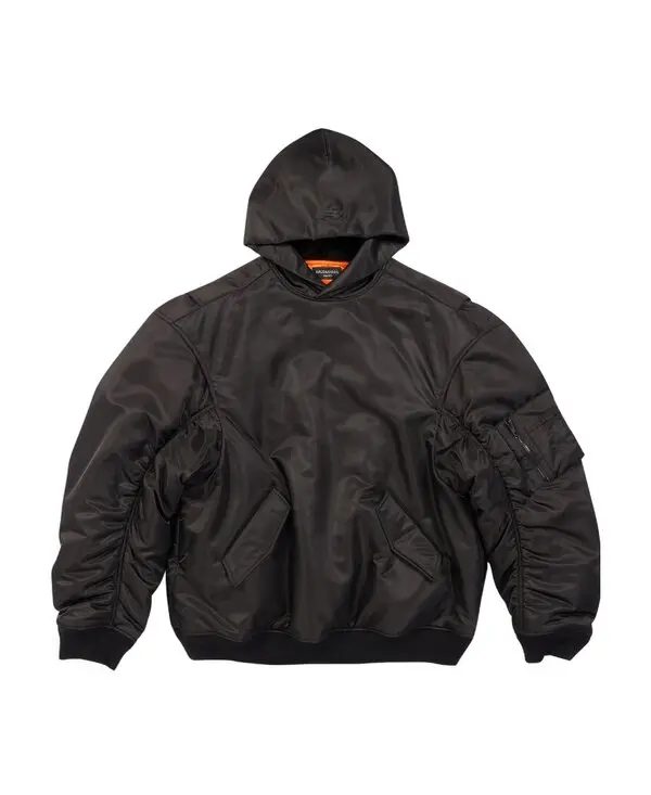 Balenciaga Sporty B Pull-over Bomber Jacket