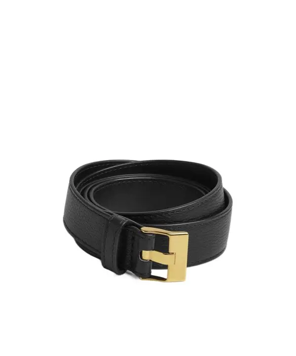Bottega Veneta Long Watch Belt - Black