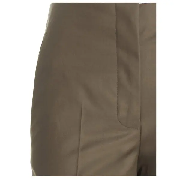 THE ROW High-rise Flared Casual Pants