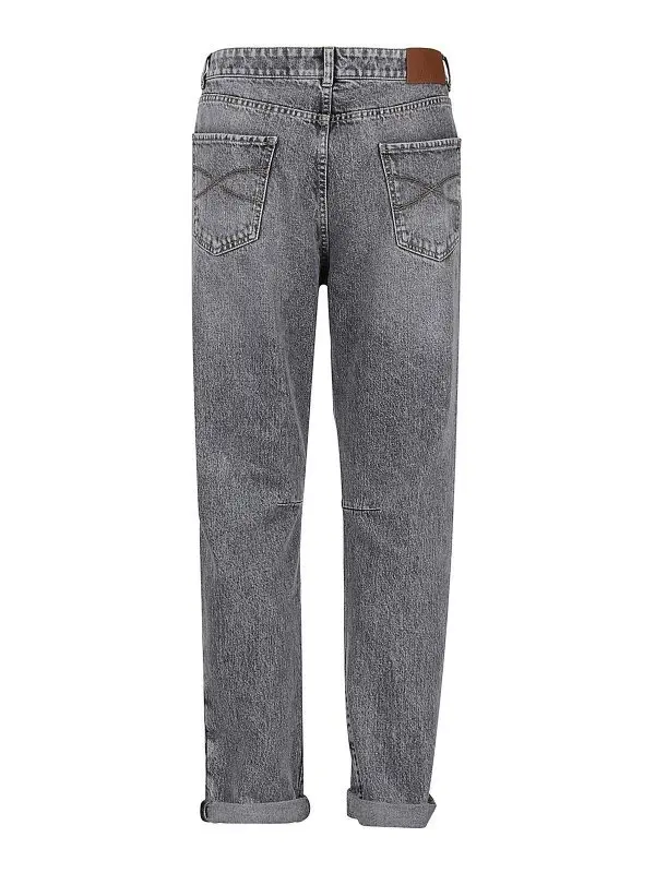 Brunello Cucinelli Stonewashed Straight-leg Jeans
