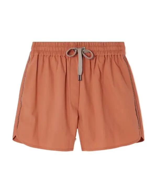 Brunello Cucinelli Embellished Drawstring Shorts