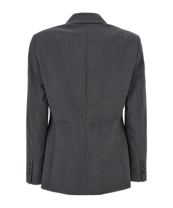 Brunello Cucinelli Monile Single-breasted Blazer