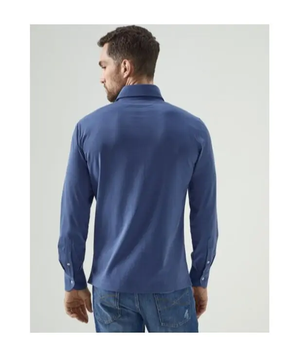 Brunello Cucinelli Long-sleeved Polo Shirt