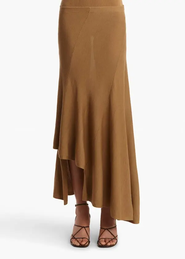 Khaite Miranda Asymmetric Skirt