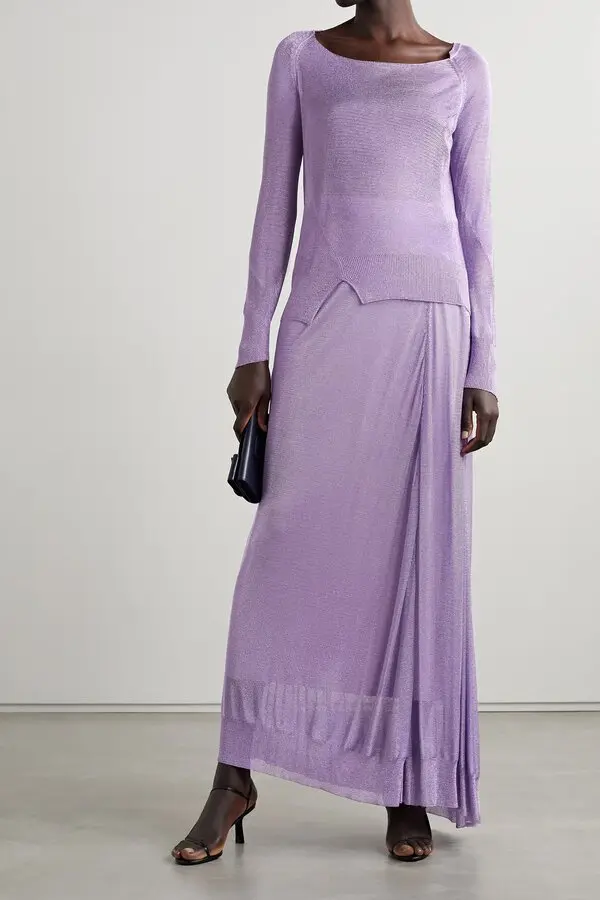 THE ROW Girela Knitted Skirt