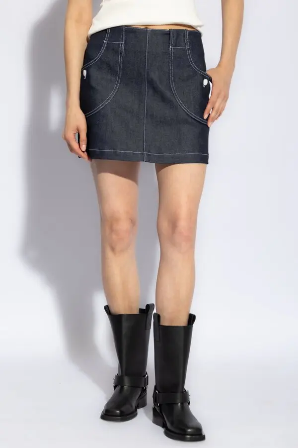 A.p.c. Denim Mini Skirt