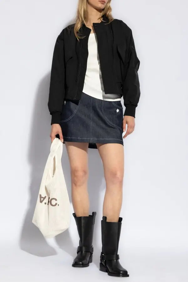 A.p.c. Denim Mini Skirt