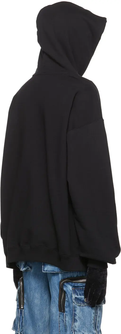 Vetements Logo Drawstring Hoodie