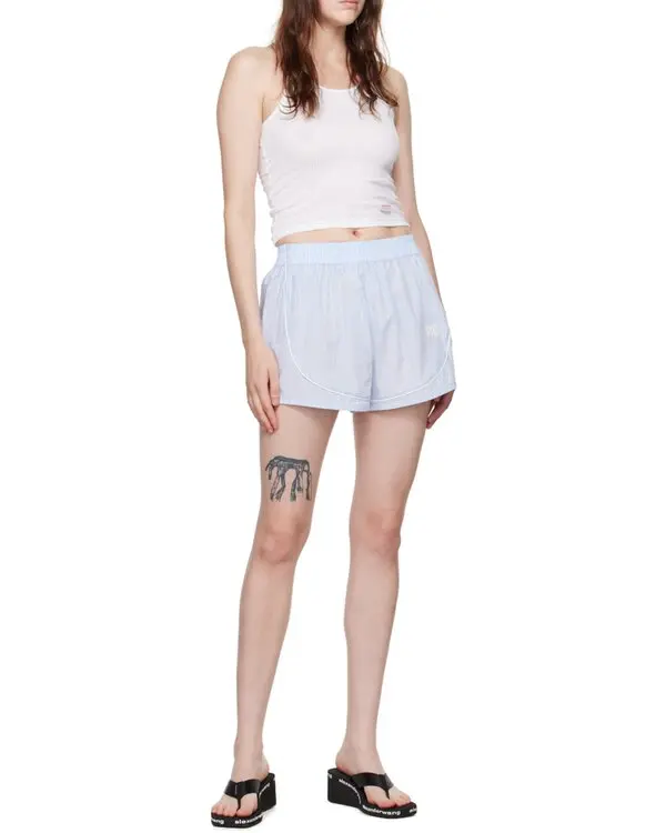 Alexander Wang Piping Track Shorts