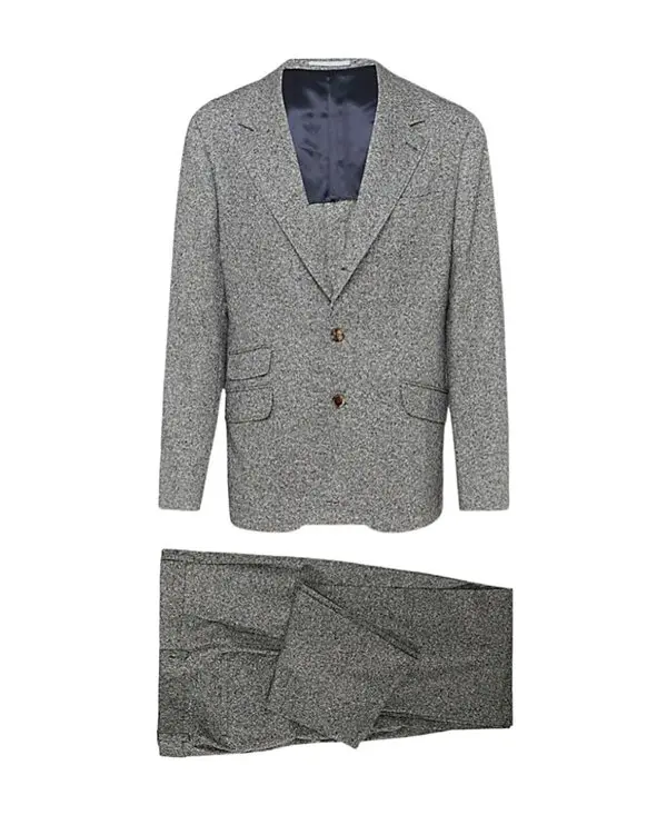 Brunello Cucinelli Single-breasted Suit - Gray