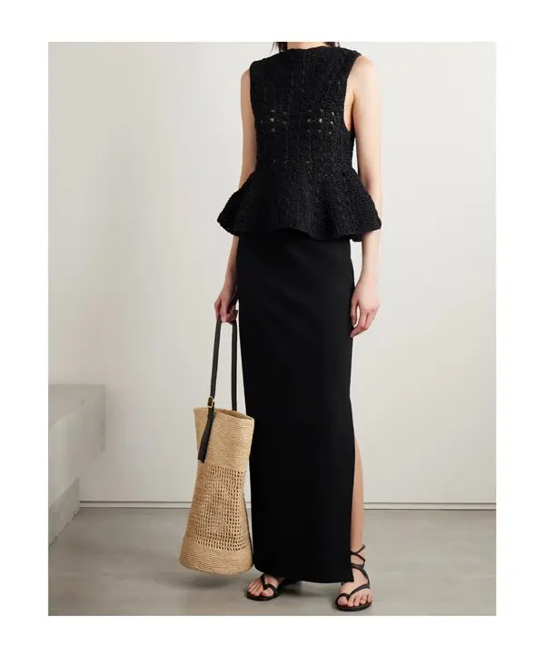Khaite Yuka Crocheted Top