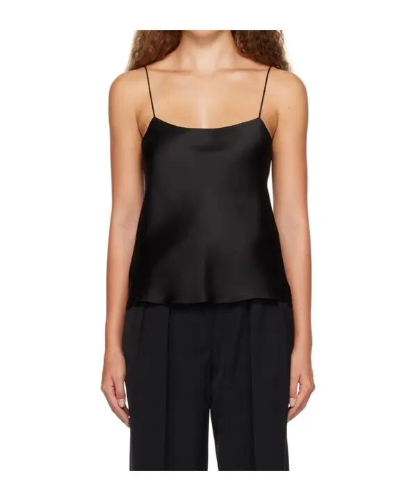 THE ROW Square-neck Silk Camisole