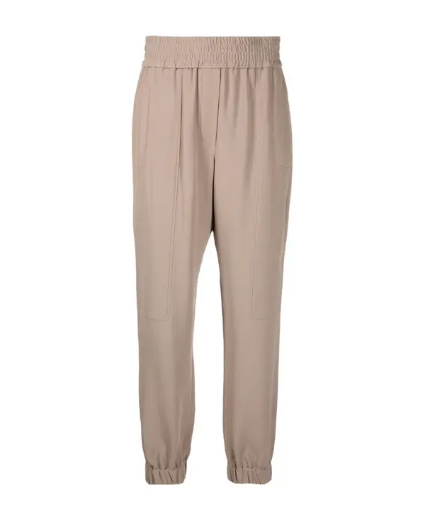 Brunello Cucinelli Mid-rise Tapered Trousers