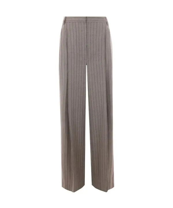 Brunello Cucinelli Pinstriped Tailored Trousers
