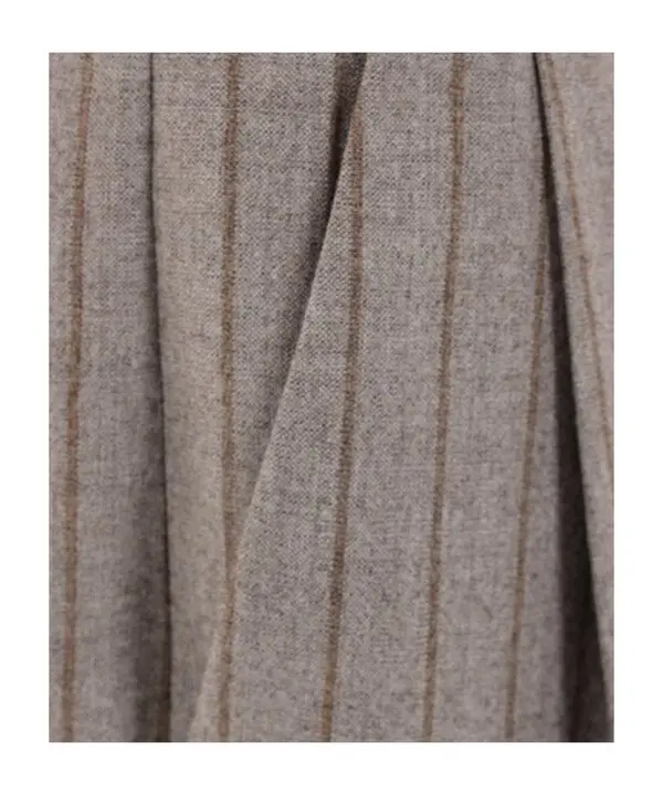 Brunello Cucinelli Pinstriped Tailored Trousers
