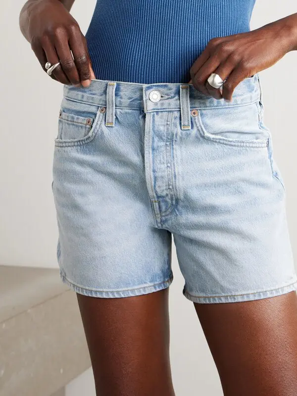 AGOLDE Relaxed Fit Denim Shorts