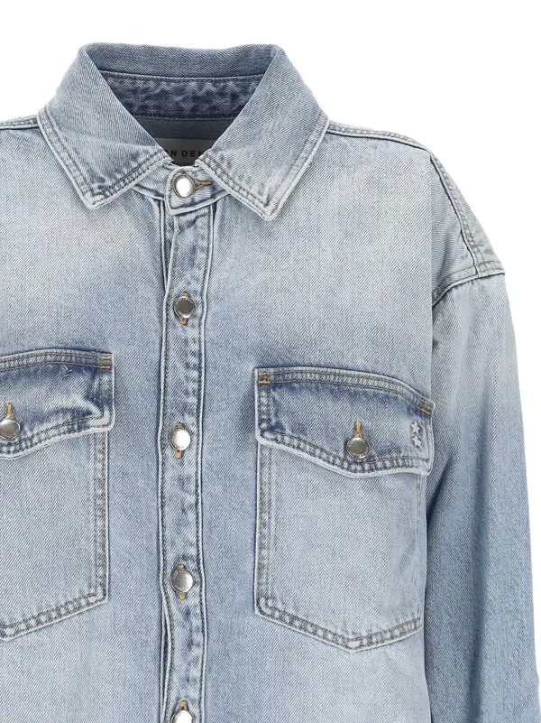ICON DENIM LOS ANGELES Oversized Denim Jacket