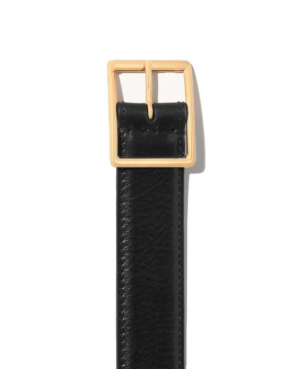 NILI LOTAN Gabriele Croc-effect Leather Belt
