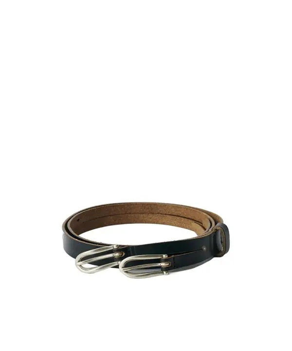 Our Legacy Twin Tongue Belt - Black