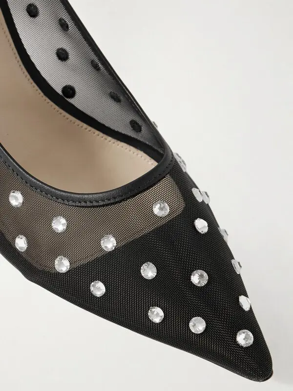 Khaite The River 75mm Mesh Pumps