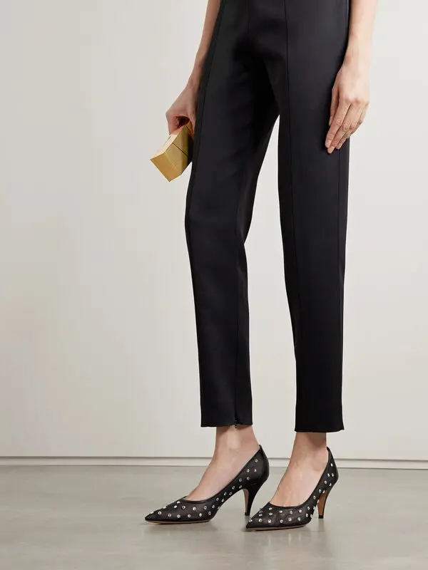 Khaite The River 75mm Mesh Pumps