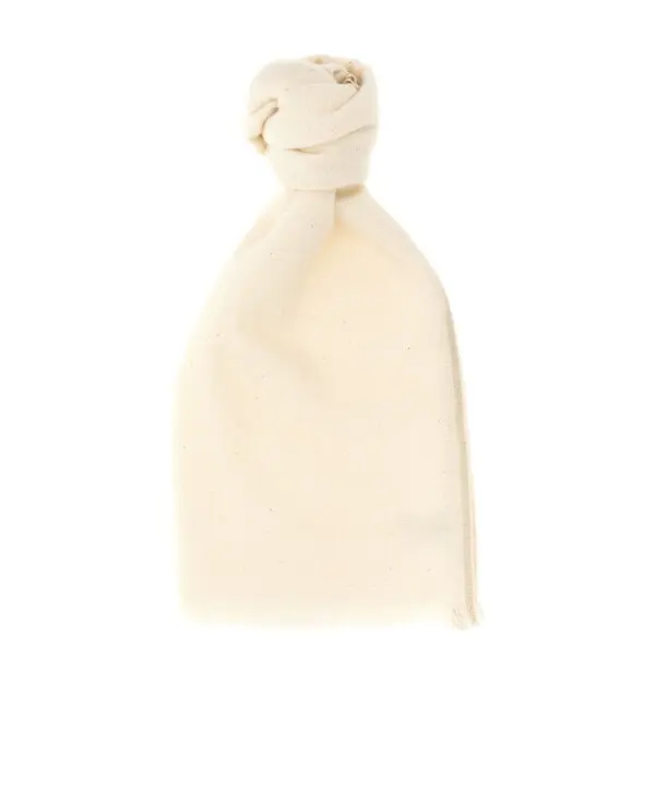 Brunello Cucinelli Metallic Trim Scarf