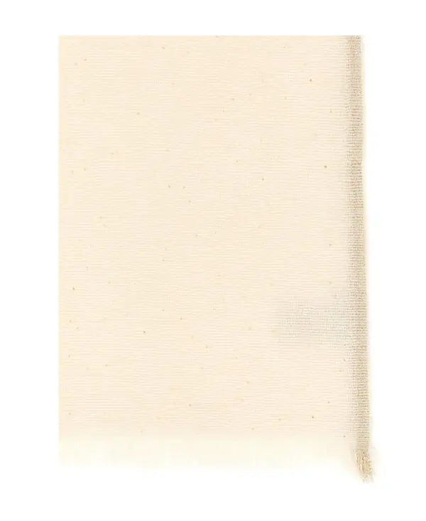 Brunello Cucinelli Metallic Trim Scarf