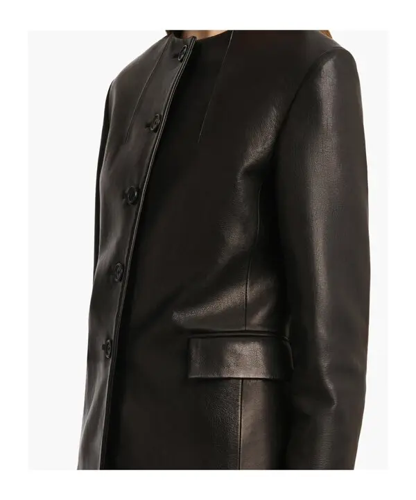 Khaite Jameson Leather Jacket
