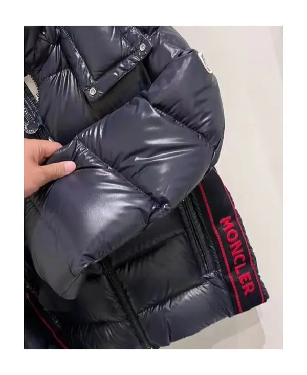 Moncler Lunetiere Short Down Jacket With Removable Hood And Drawstring Hem