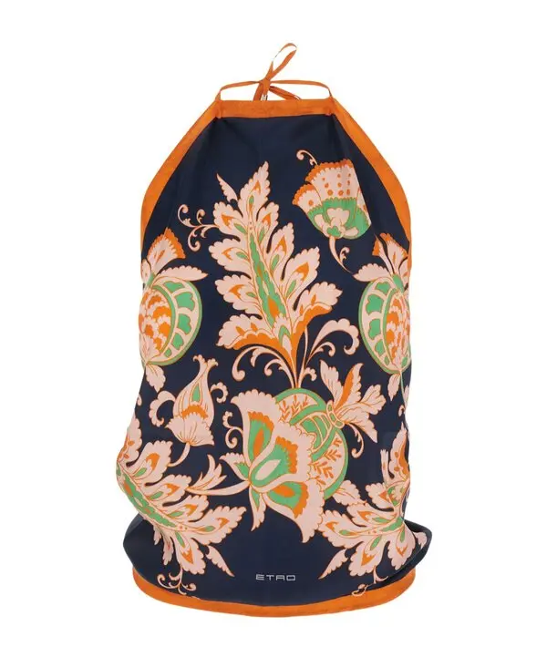 Etro Printed Halterneck Top
