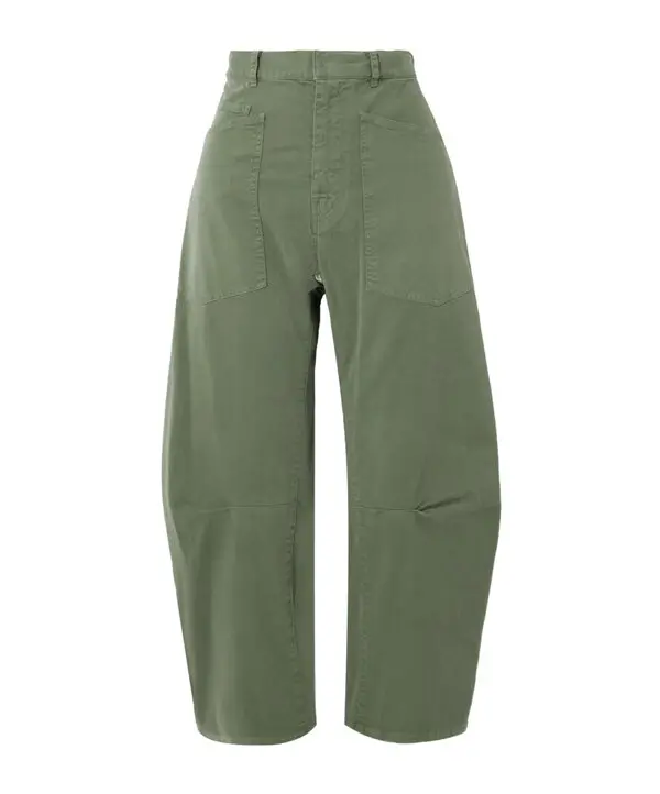 NILI LOTAN Shon" Pleated Detail Track Pants