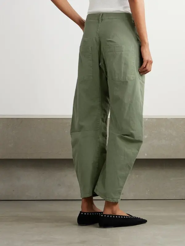 NILI LOTAN Shon" Pleated Detail Track Pants