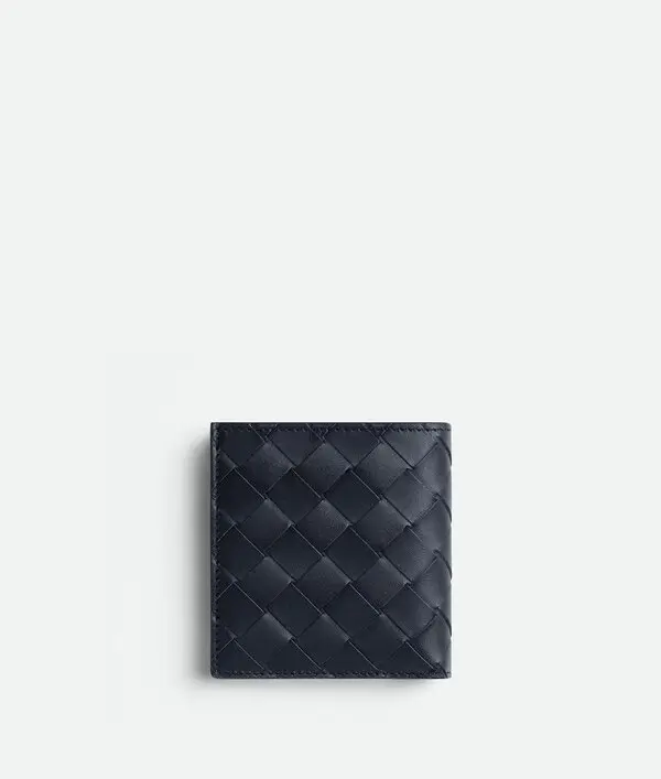 Bottega Veneta Intrecciato Slim Bi-fold Wallet - Black