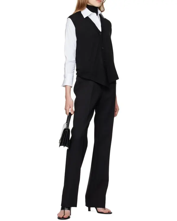 THE ROW Vesco Tailored Pleated Pants