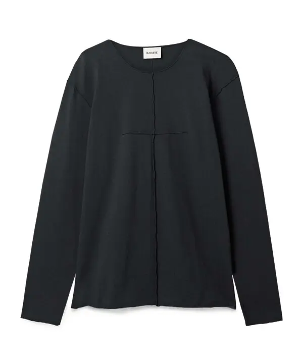 Khaite Long-sleeved T-shirt - Black