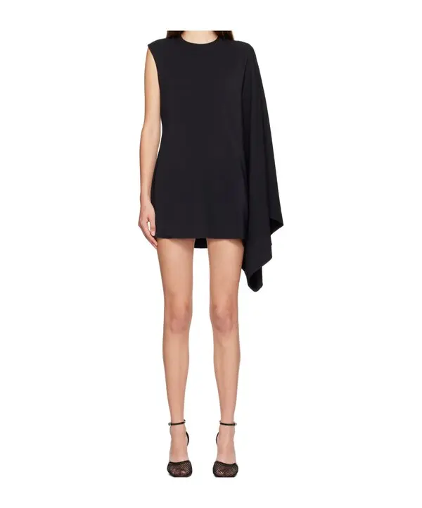 Alaïa Asymmetrical Mini Dress
