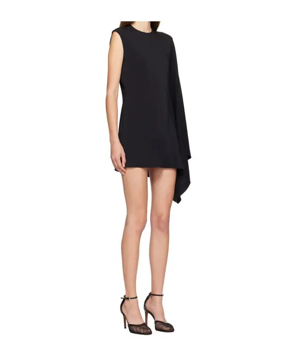 Alaïa Asymmetrical Mini Dress