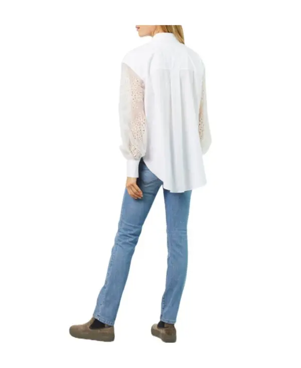 Brunello Cucinelli Embroidered Long Sleeve Shirt