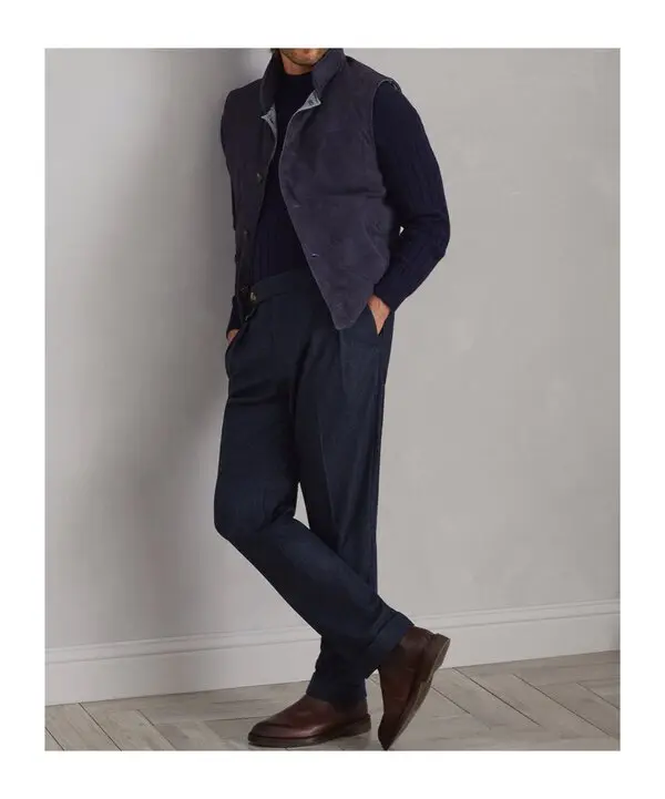 Brunello Cucinelli Pleated Tailored Trousers