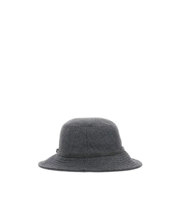 Brunello Cucinelli Monile Embellished Wide Brim Hat