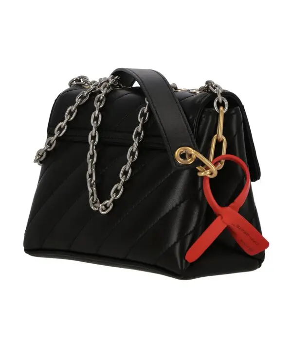 Off-White Logo Quilted Shoulder Bag