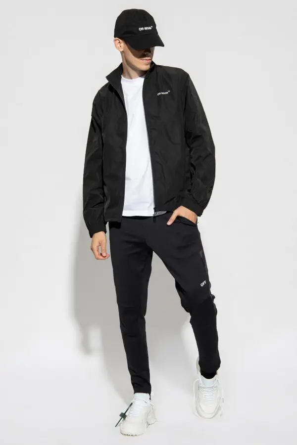 Off-White Diag Stripe Print Track Pants