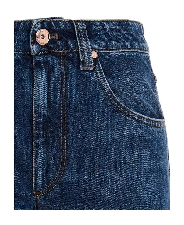 Brunello Cucinelli Logo Jeans