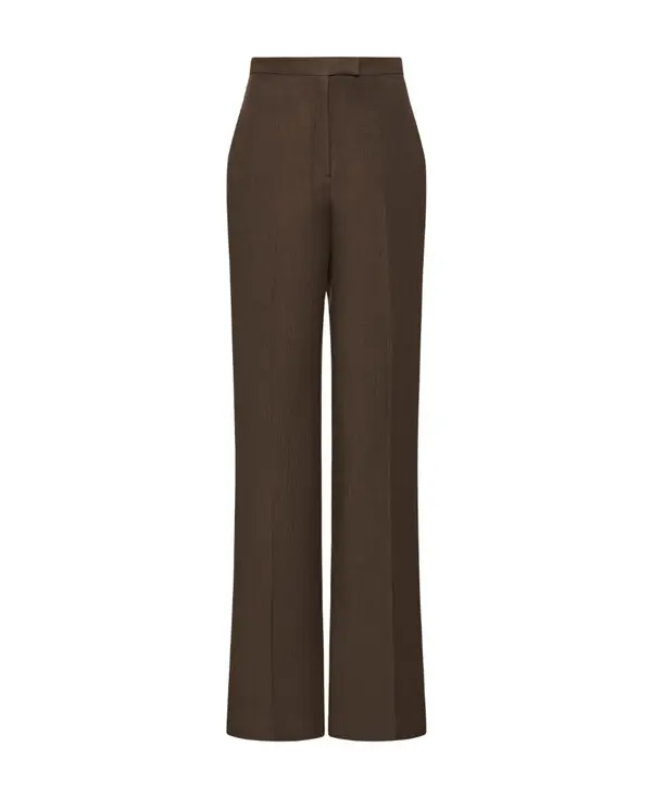 THE ROW Straight Dress Pants - Green