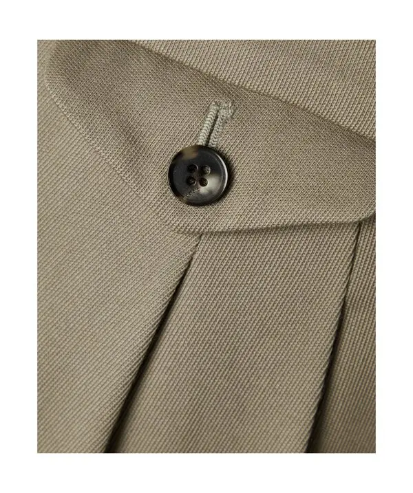 THE ROW High-waisted Pleated Wide-leg Trousers