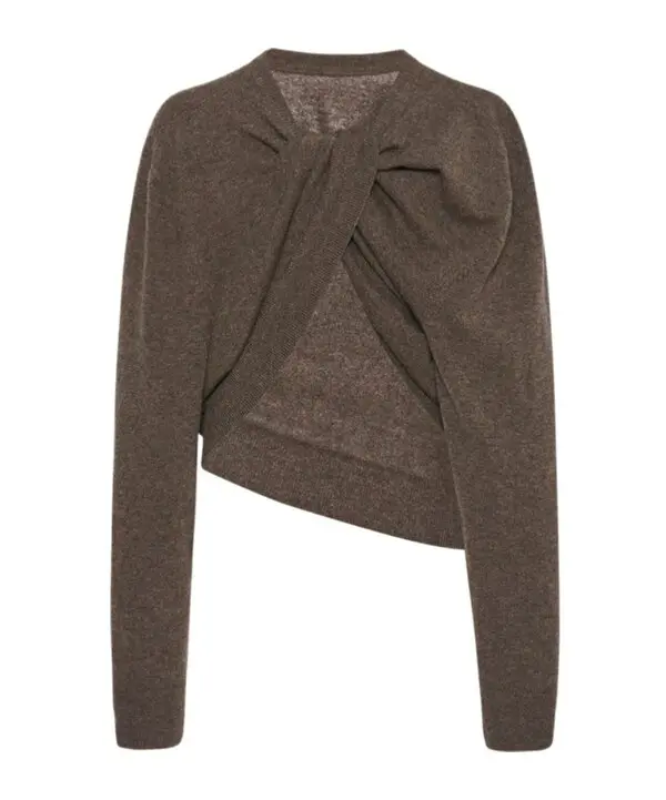 THE ROW Twisted Open-back Jumper