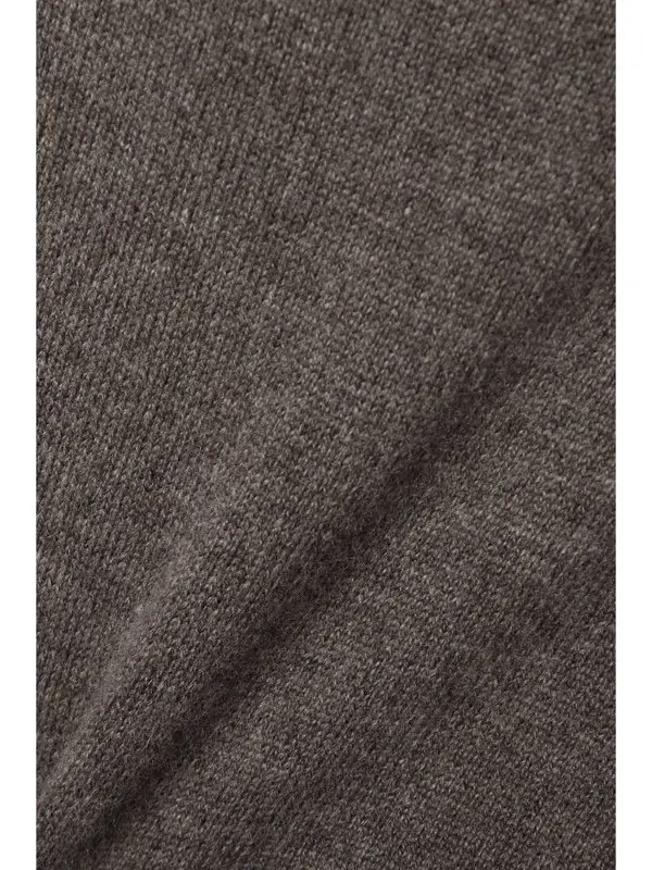 THE ROW Twisted Open-back Jumper - Brown
