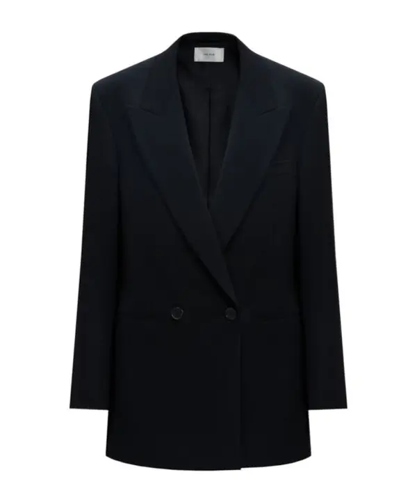 THE ROW Long-sleeved Suit Coat - Black